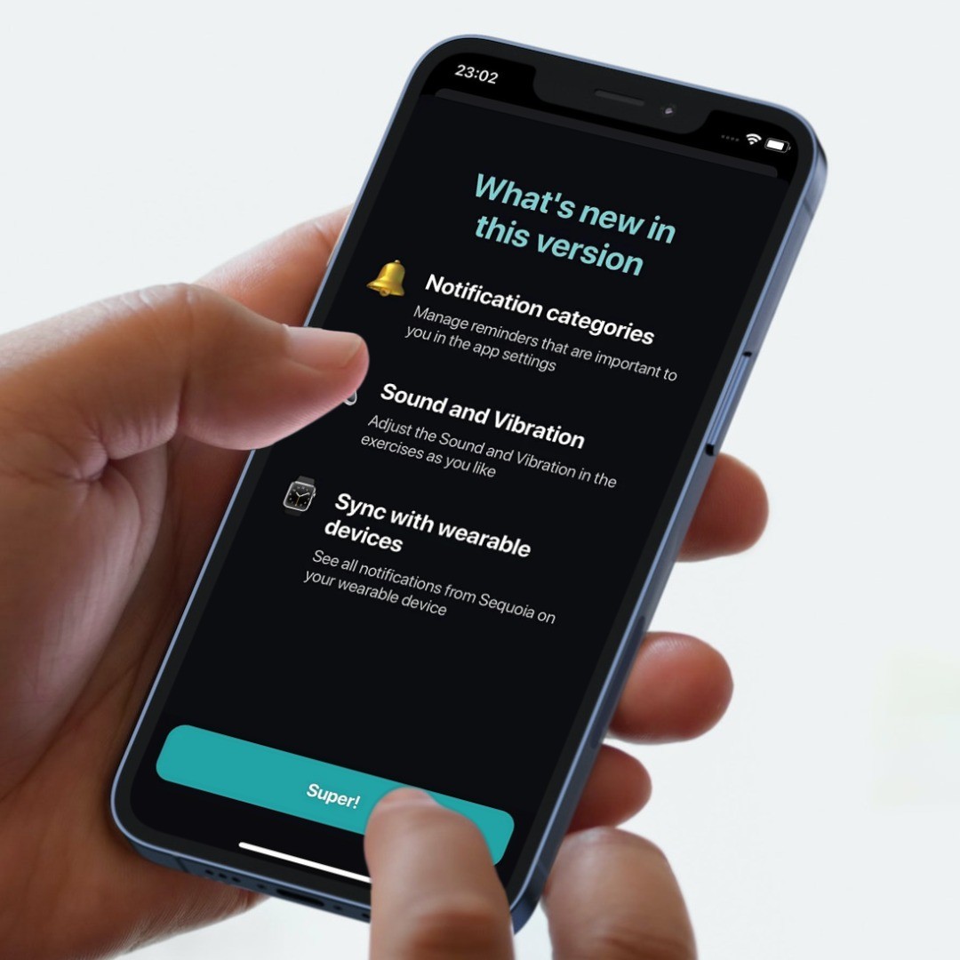 Sequoia v1.2.3 Update: Customize Notifications and Enhancements